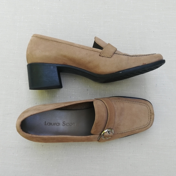 Laura Scott | Shoes | Laura Scott Leather Loafers | Poshmark